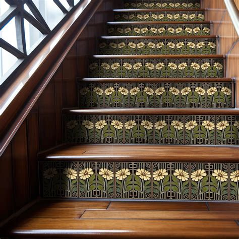 Primrose Art Deco Floral Wall Decor Art Nouveau Artofit