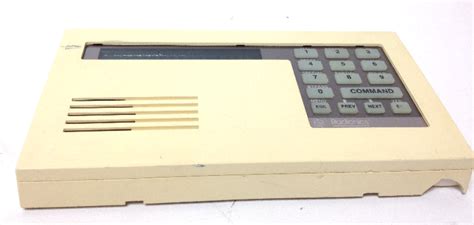 Vintage Radionics D1255 Alarm Command Unit Center Keypad With Reference Guide Ebay