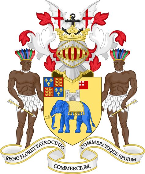 Coat Of Arms Of The Royal African Company 1660 1752 Rheraldry