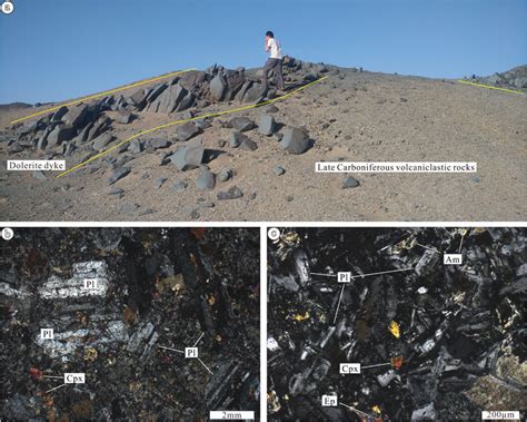 Representative Photographs Showing The Field Relations Mineral Download Scientific Diagram