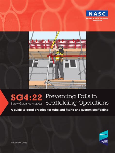 Nasc Sg4 2022 Preventing Falls In Scaffolding Operatons Download Free