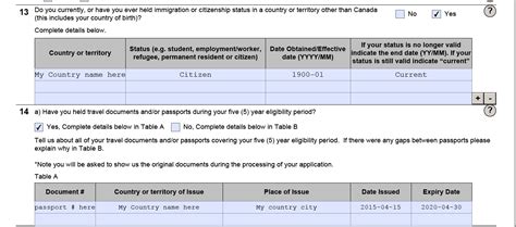 Please Help With Citizenship Application Form Canada Immigration Forum