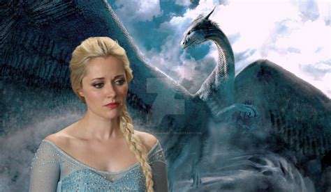 Elsa And Saphira By Snowguardianangel On Deviantart