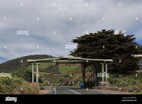 773 Memorial Arch At Eastern View Across The National Heritage Listed 243 Km Long Great Ocean
