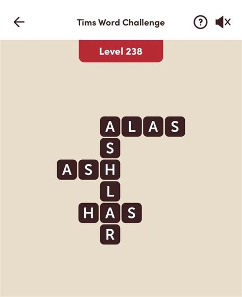 Word Challenge 238 240 Rtimhortons