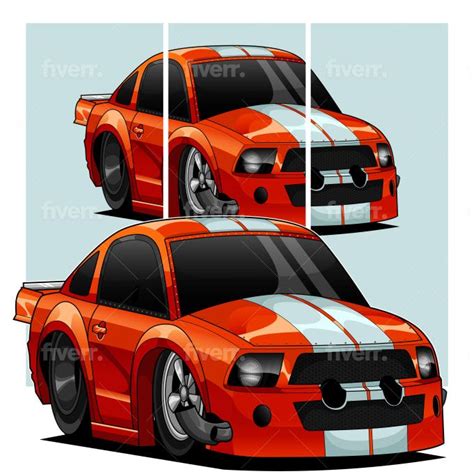 Tekgistd I Will Draw Your Car Or Vehicles Into Vector Chibi Style For 30 On In 2025