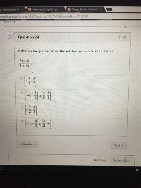 Solved Question Pts A One To One Function Is Given Chegg Com