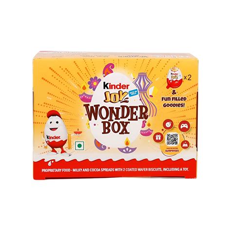Kinder Joy Wonder Box Chocolate T Pack Price Buy Online At Best