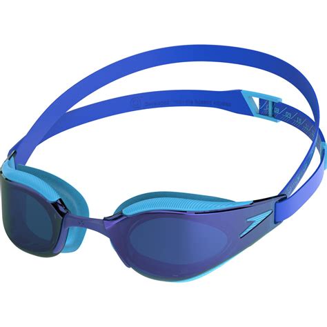 Swimming Goggles Fastskin Hyper Elite Mirror Goggles Green Black Orange