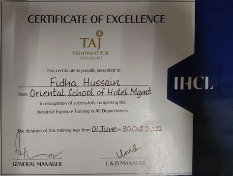 Fidha Hussain On Linkedin Its Been Almost Two Years Since Ive Completed My Industrial Exposure