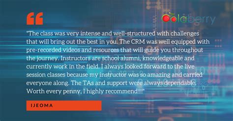 Colaberry School Of Data Analytics On Linkedin Testimonytuesday
