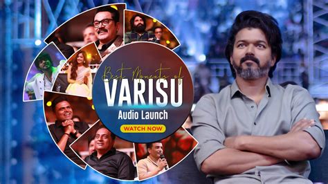 Watch Varisu Audio Launch Only On Watcho