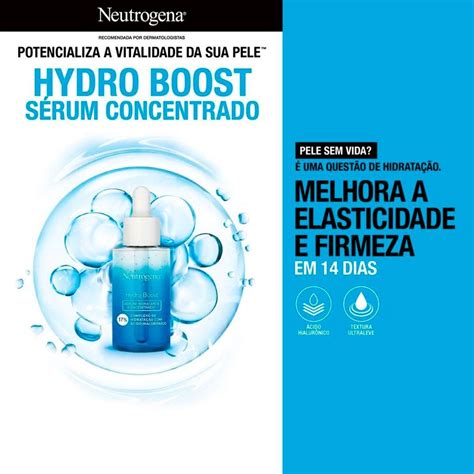 Sérum Hidratante Neutrogena Hydro Boost Concentrado 30ml Drogaria Sao