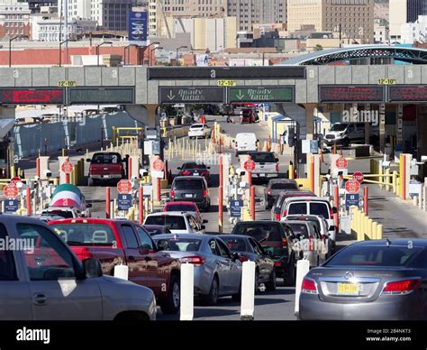 Border Crossing Into Usa From Mexico International Bridge Is Known As
