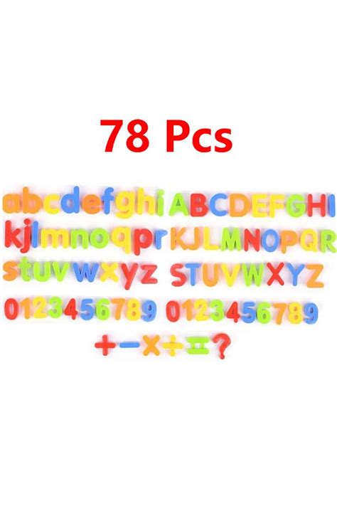 Choice Plastic Magnet Letters Fridge Alphabet Refrigerator Colorful Toy
