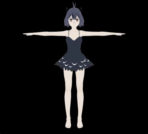Secre Swallowtail 1 Mmd Pmx By Bak09 On Deviantart