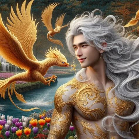 Premium Photo A Man With A Dragon Tattoo On His Arm And A Dragon In