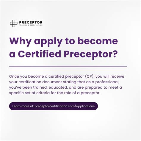 Become A Certified Preceptor With Preceptortraining Preceptor
