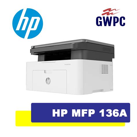 Hp Laserjet Mfp 136a Printer Shopee Philippines