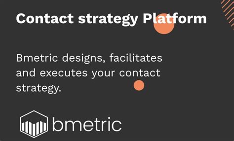 Excited To Be Part Of The Bmetric Team And Rolling Out Our New Contact