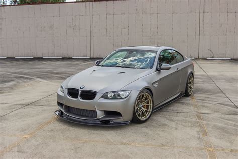 Bmw E92 Coupe M3 With 18 Vs 5rs In Motorsport Gold On Bmw E90 E92 E93