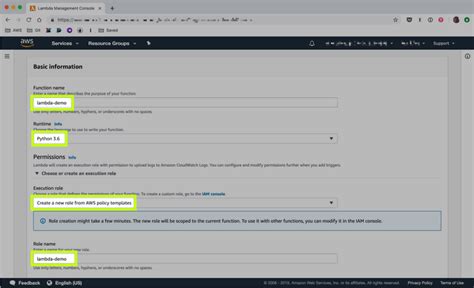 Amazon Aws Lambda и Api Gateway с примерами на Python
