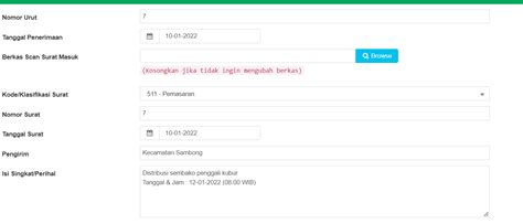 Bugerror Saat Edit Surat Masuk · Issue 6174 · Opensidopensid · Github