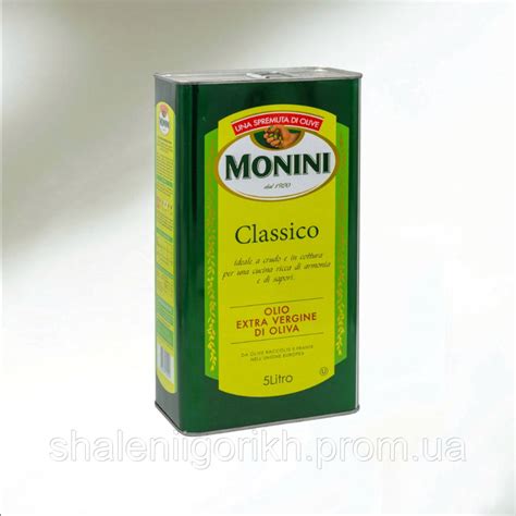Оливкова олія Monini Extra Vergine Classico 5л цена 650 ₴ купить на