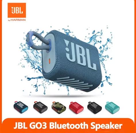 JBL GO 3 Blue Audio Soundbars Speakers Amplifiers On Carousell