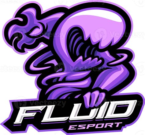 Fluid Monster Mascot Logo 66385083 Png