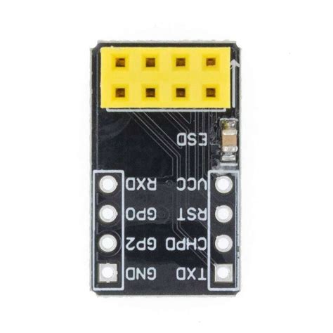 esp 01 esp8266 esp 01s model of the esp8266 serial breadboard adapter