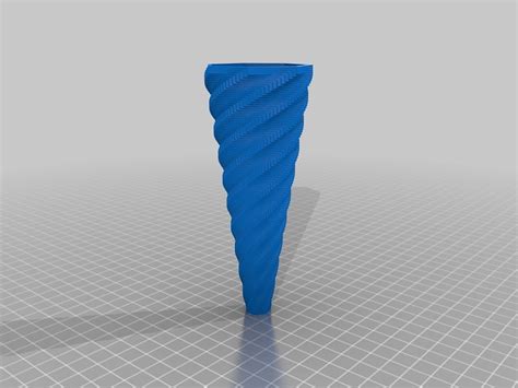 My Customized Openscad Flower Vase Experiment Free D Model On Creazilla