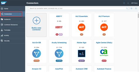 Part 1 Enable Sap Open Connectors In Trial Sap Community