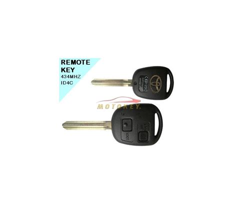 Toyota Corolla RunX Remote Key 433Mhz 4C