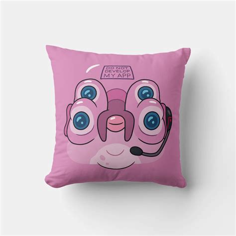 Rick And Morty™ Do Not Develop My App Throw Pillow Zazzle