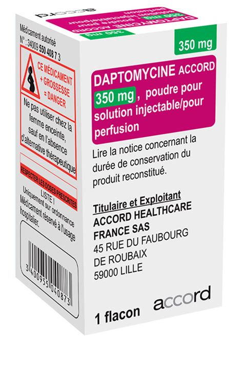 Daptomycine Accord Accord Healthcare Generic And Biosimilar Medicines