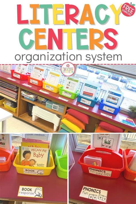 Launching Literacy Centers In The Primary Classroom Artofit