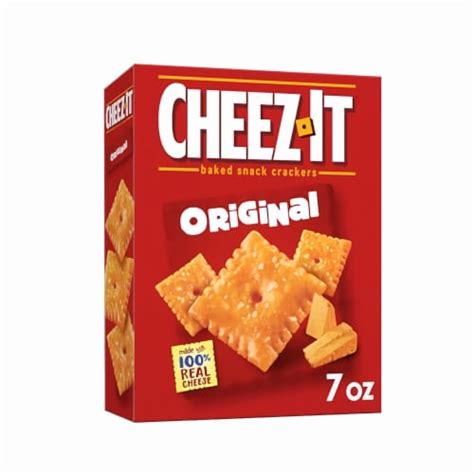 Cheez It Cheese Crackers Baked Snack Crackers Pack Of 10 10 Pack