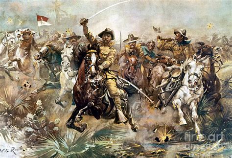 Battle Of San Juan Hill 1898 Photograph By Science Source Pixels