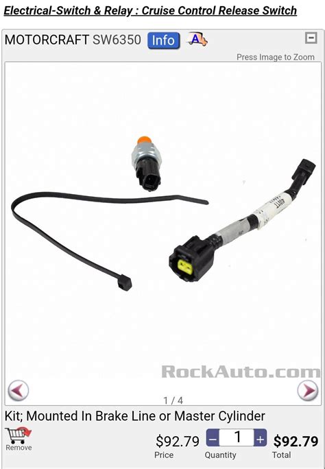 Brake Master Cylinder Sensor Ford Truck Enthusiasts Forums
