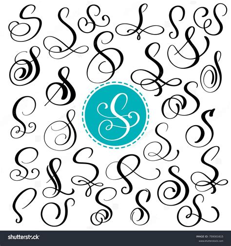 Cursive S Styles