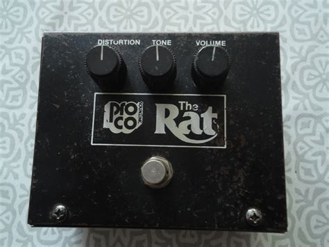 Proco Rat Geschichte The Pro Co Rat Distortion Pedal Rebe