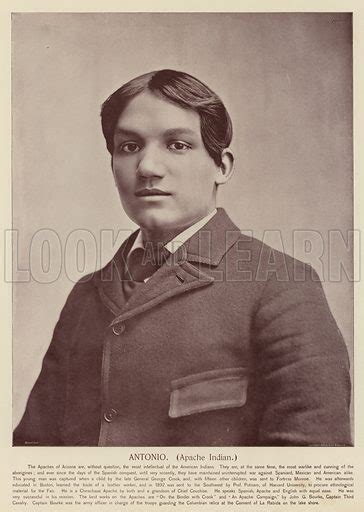 Antonio Apache Indian Stock Image Look And Learn