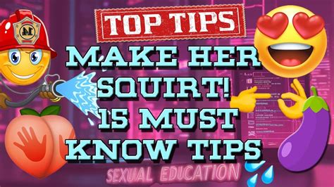 How To Make A Girl Squirt Promiscuous Guide For The Curious Soul
