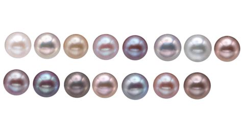 Freshwater Pearl Colors Quick Guide With Overtones