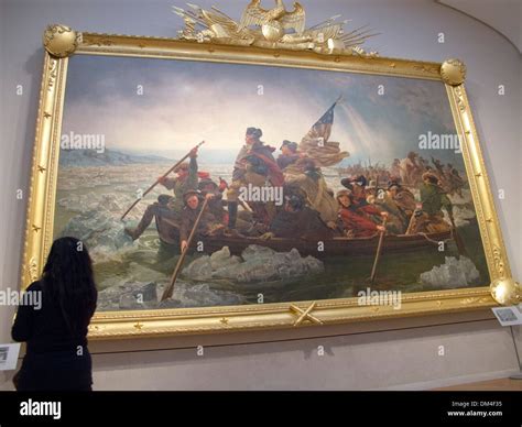 Washington Crossing The Delaware Is An 1851 Oil Painting On Canvas By
