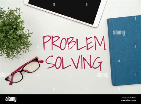 Writing Displaying Text Problem Solving Business Idea To Find An