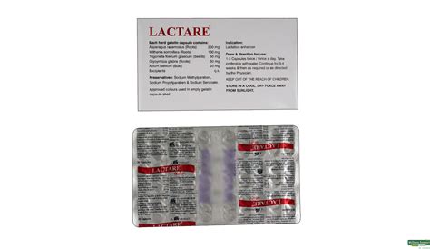 Buy Lactare 30 Capsules Online At Best Prices Wellness Forever
