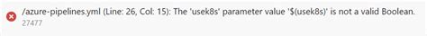 Yaml Variable Replacement Not Happening When Using Templates Azure