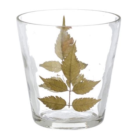 Glass Candle Holder Vase Glasses Blanc Mariclo Milano